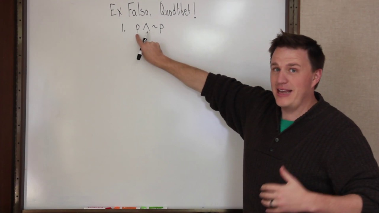 The Principle of Explosion: Ex falso quodlibet - YouTube