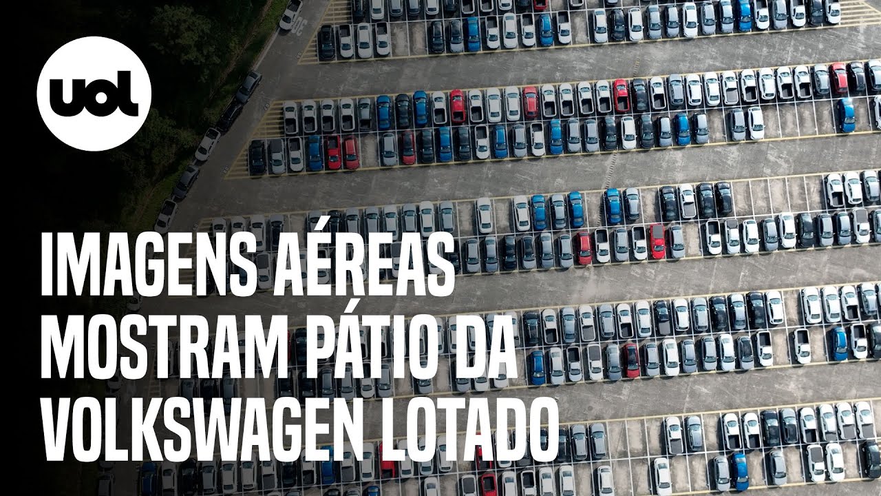 Pátio da Volkswagen fica lotado de carros encalhados; veja imagens ...