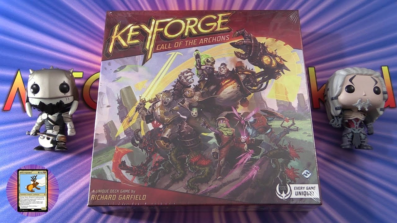 KeyForge Starter Set Unboxing - YouTube