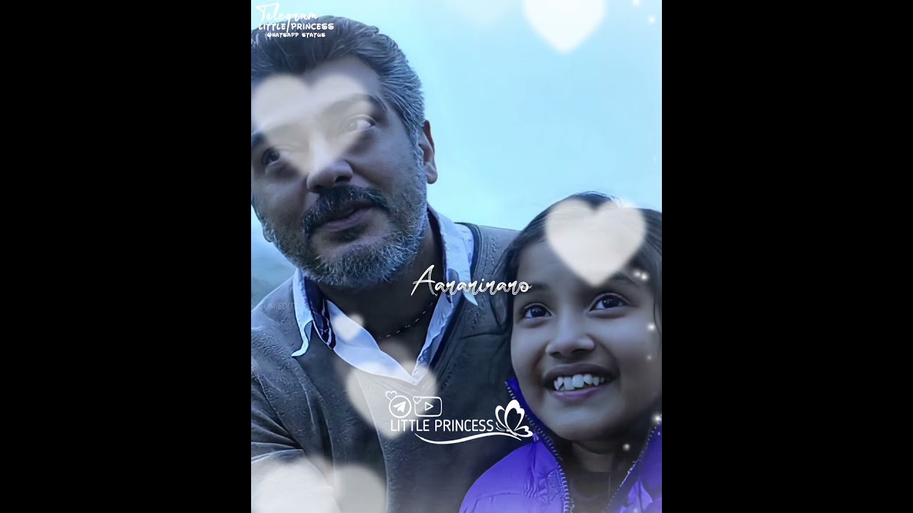 Appa ponnu /father daughter love whatsapp status - YouTube