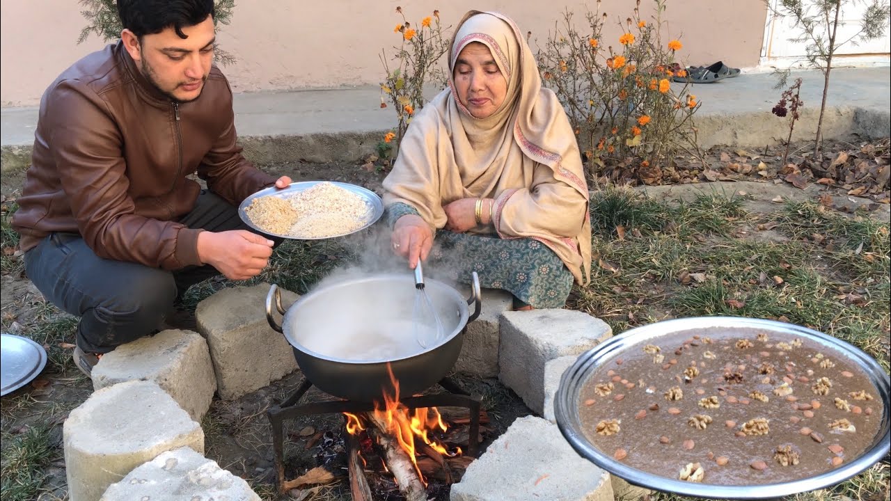 TRADITIONAL SWEET FOOD OF GILGIT BALTISTAN ( PAKISTAN ) || Dry Fruits ...