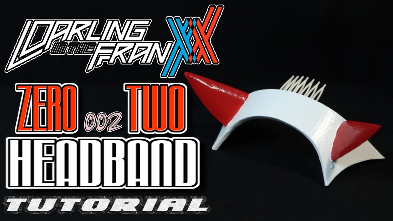 Zero Two Headband Tutorial (Darling In The Franxx) - YouTube