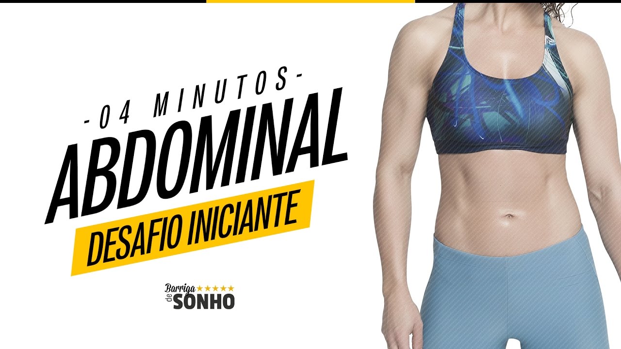 🥉 Barriga Chapada - Desafio Iniciante 4 Min | Barriga De Sonho - Raquel Quartiero - YouTube