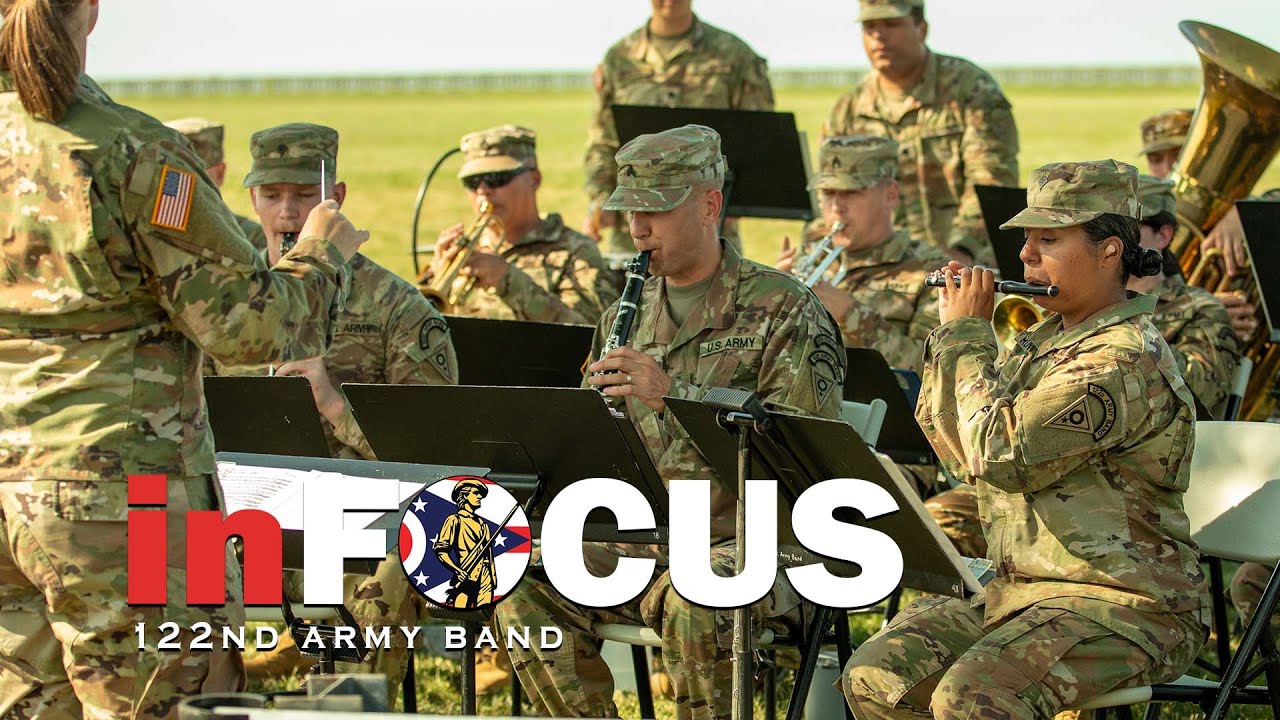 A sneak peek inside the 122nd Army Band - YouTube