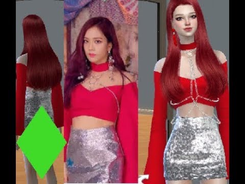 blackpink JISOO | create a sim _ kpop | sims 4 - YouTube