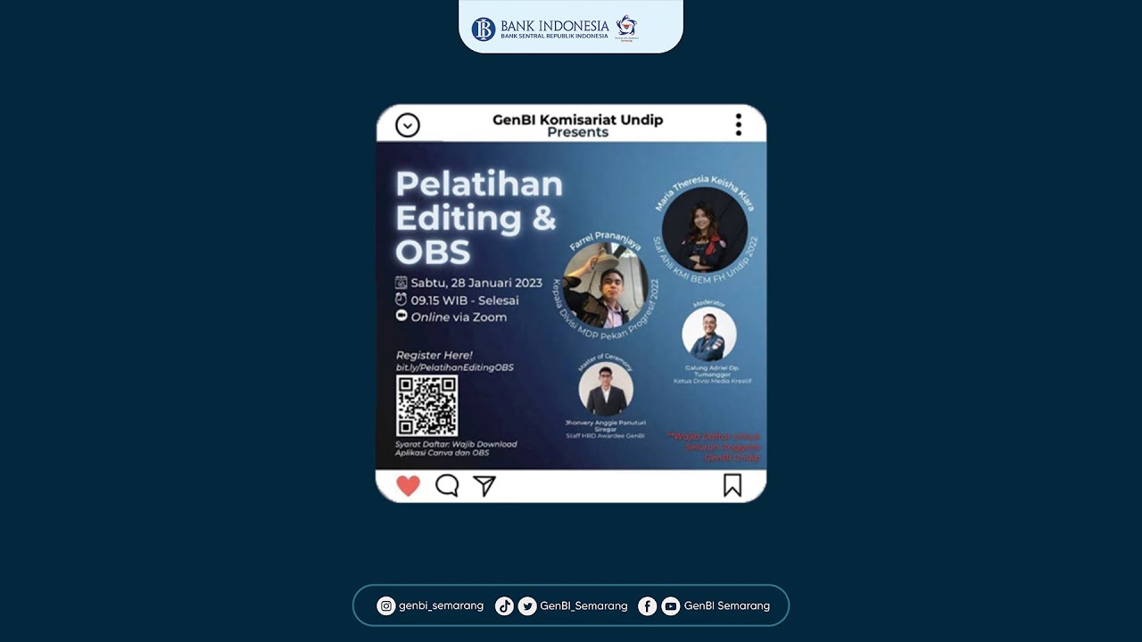 CONTOH TUGAS LIVE STREAMING GENBI - YouTube