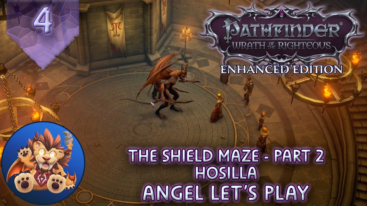 Pathfinder WotR EE - The Shield Maze Part 2 - Hosilla - Lets Play EP4 ...
