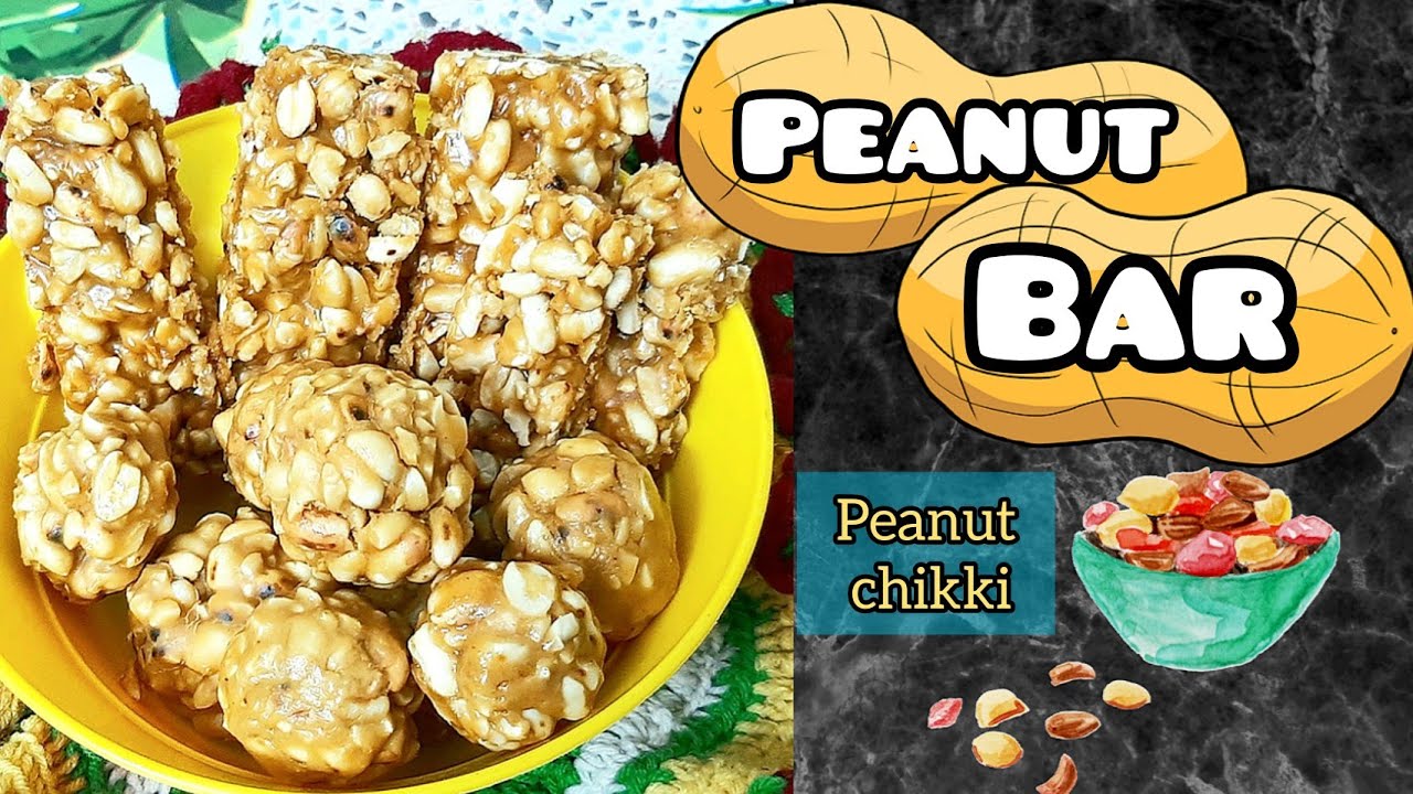 Peanut Bar | Peanut Jaggery Bar | Palli Patti | Peanut Chikki ...