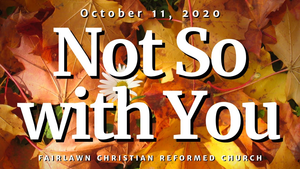 Not So with You - YouTube