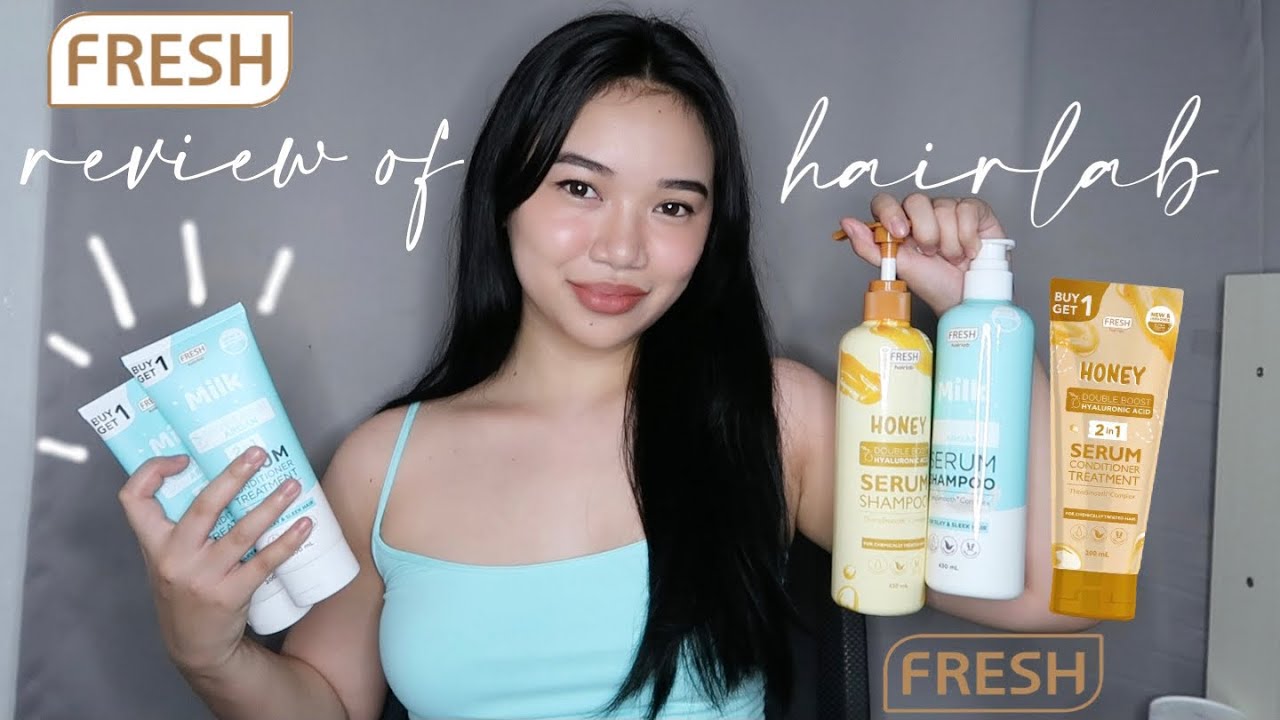 FRESH Honey and Milk Shampoo + Conditioner Honest Review! - YouTube