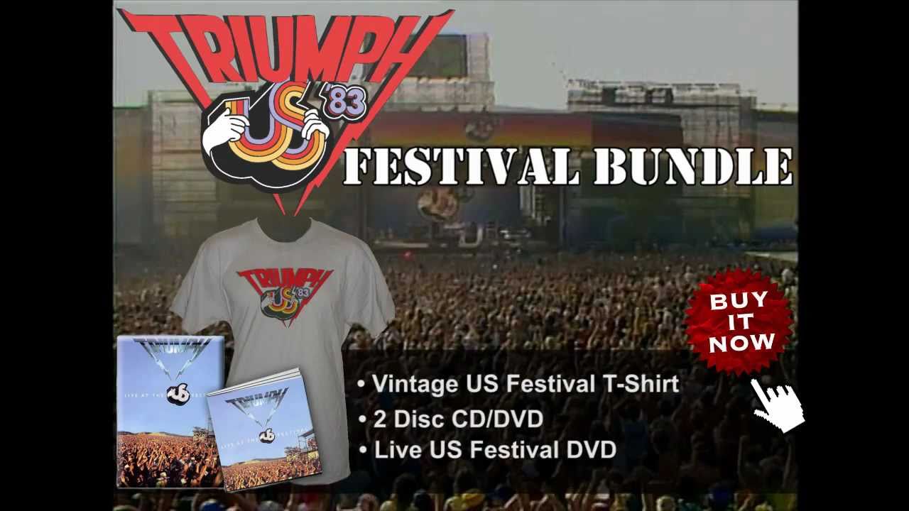 TRIUMPH US Festival 1983 - Vintage Merch Bundle [Exclusive to ...