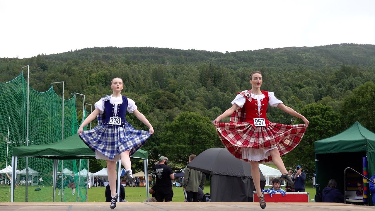 Flora MacDonald's Fancy Highland Dance local during the 2024 Kenmore ...
