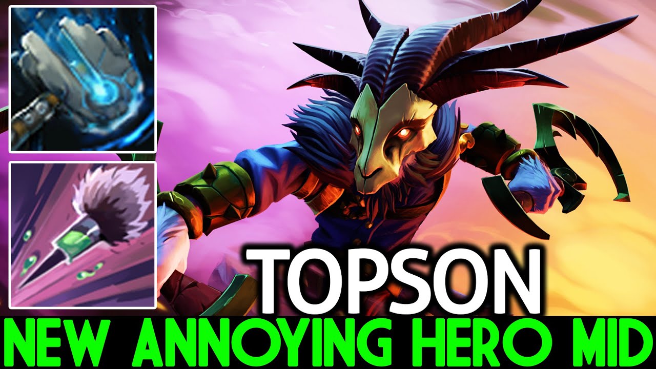 TOPSON [Riki] New Annoying Hero Mid with Secret Weapon Build Dota 2 ...