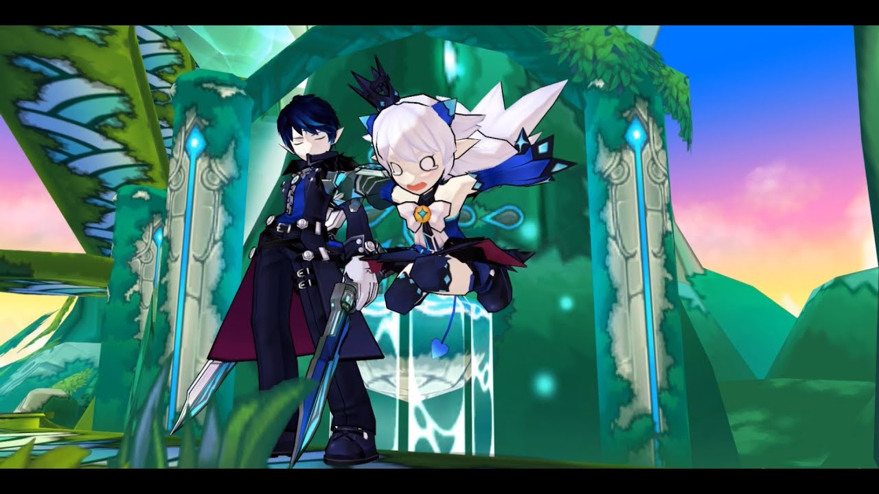 [Elsword]Lu/Ciel all Pose - YouTube