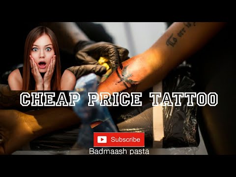 Cheap price tattoo in South Kolkata 😱😱||best tatoo artist ️||#viral # ...