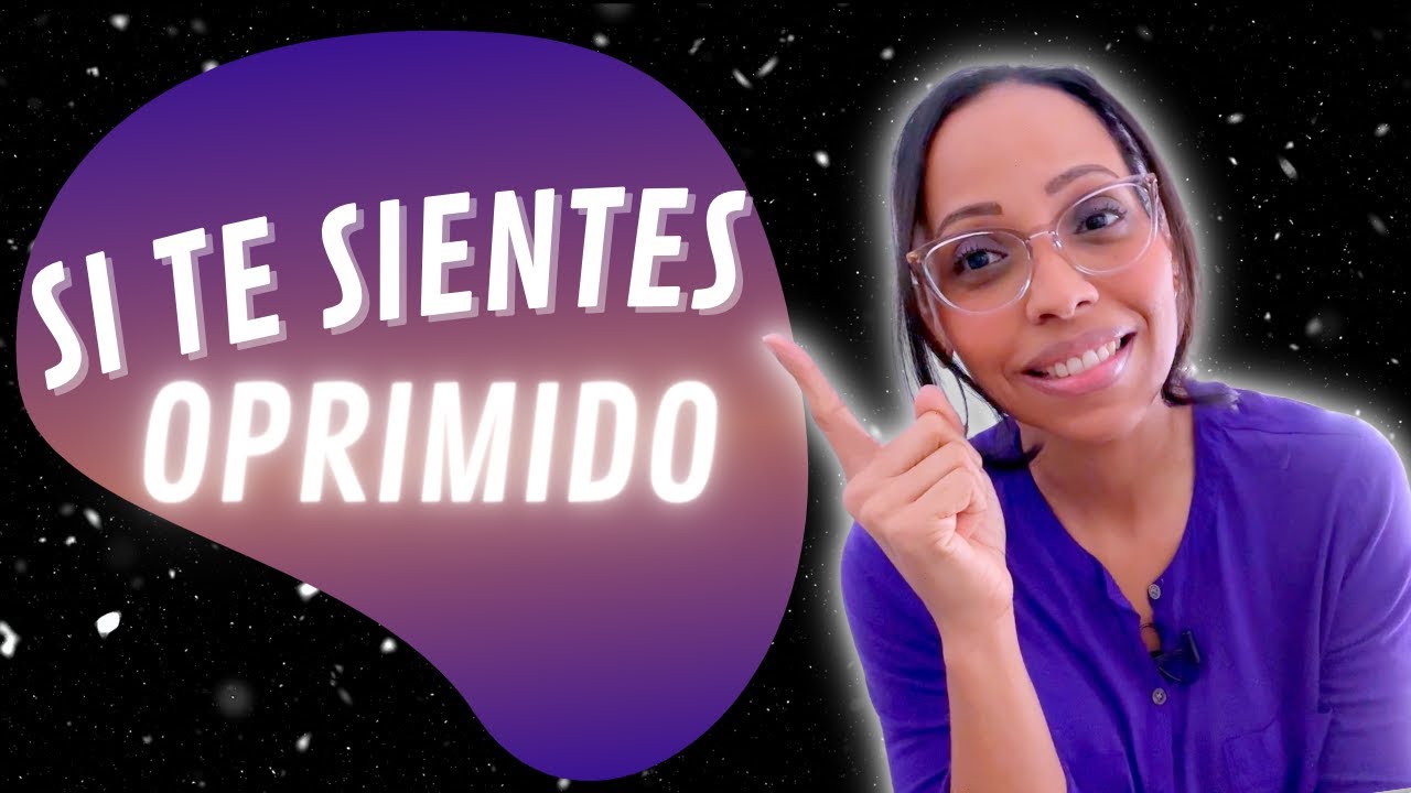 Por si te sientes oprimido, recibe esta palabra hoy - YouTube