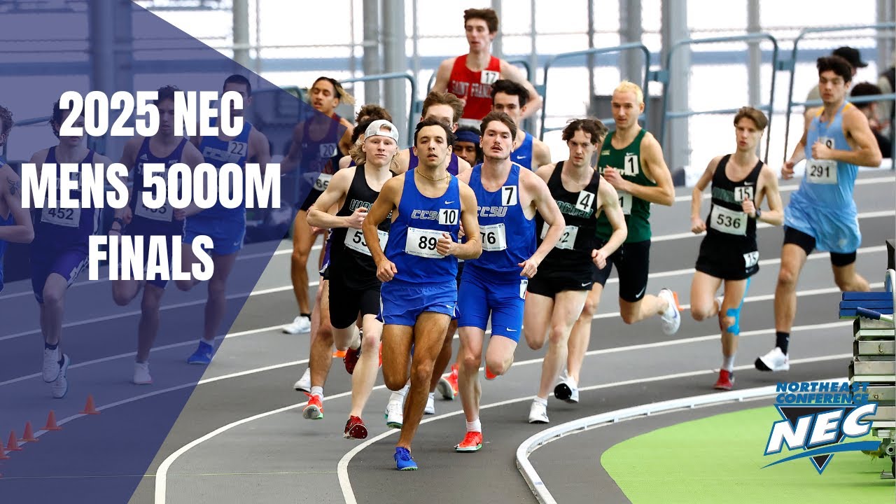 Men's 5000m NEC Indoor T&F Championships 2025 - YouTube