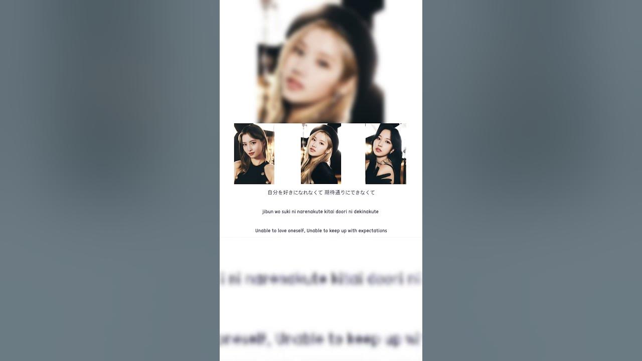 MISAMO「Bouquet」Sped-Up short 1 + Lyrics (Colour Coded-Kan/Rom/Eng) | ONCE upon a time - YouTube