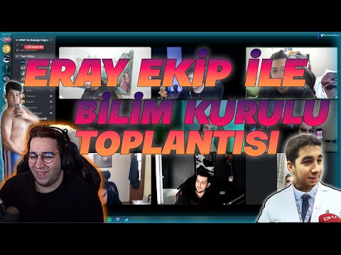 ERAY EKİP İLE BİRLİKTE BİLİM KURULU TOPLANTISI @eray #twitch