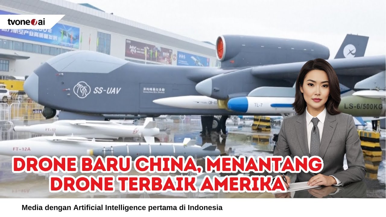 China Rancang Drone Serang "Jiutian" Generasi Kelima untuk Saingi UAV Terbaik Amerika - YouTube