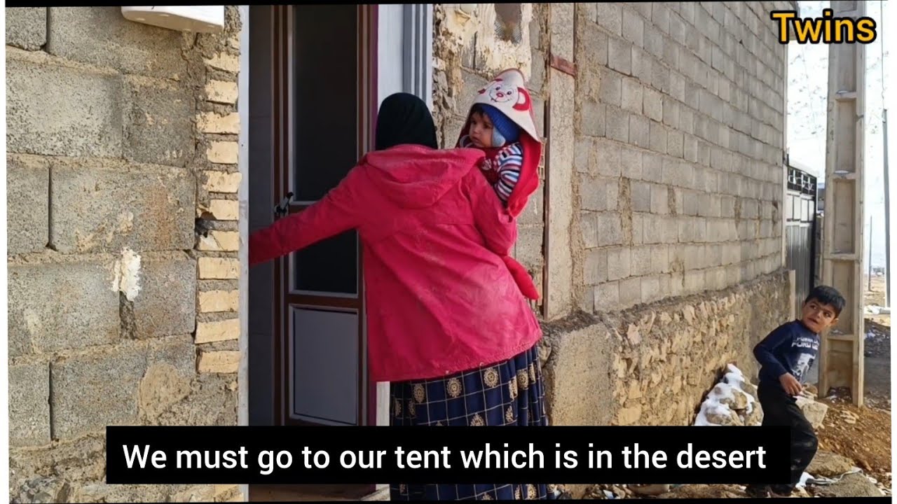 poor family: The poor family came from the neighbor's house to their ...