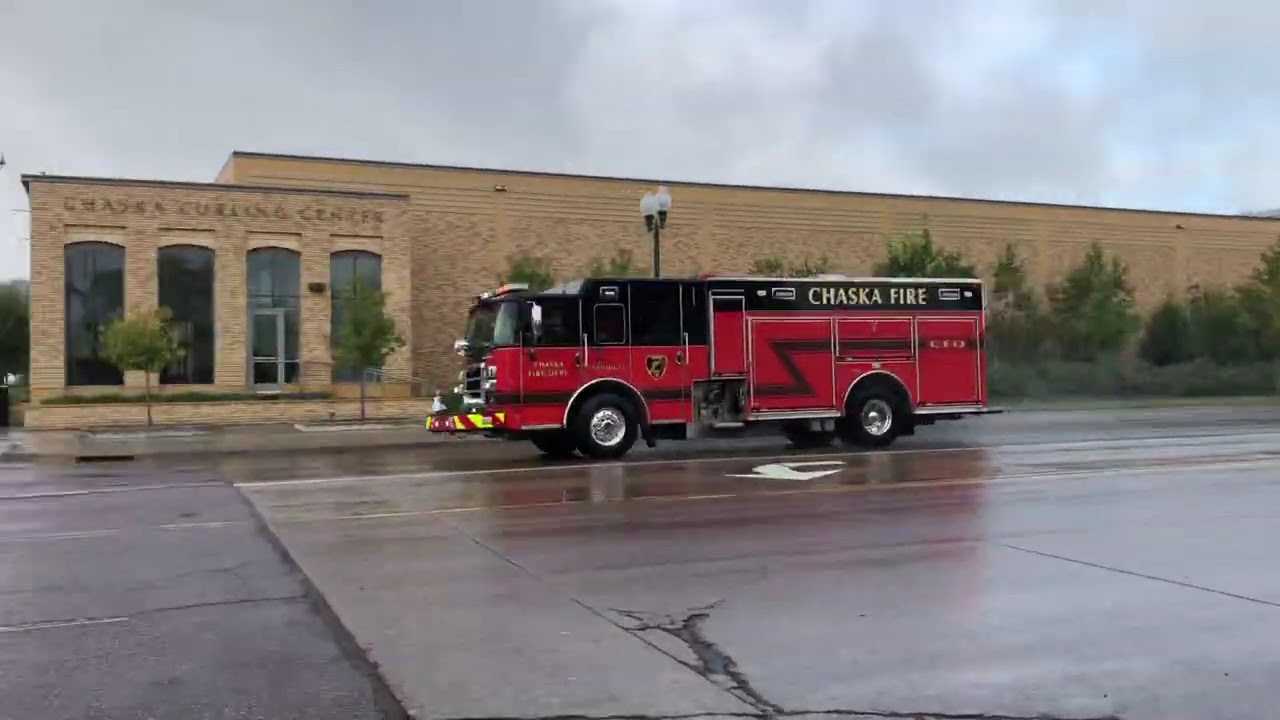 Chaska Fire, PD and EMS Responding - YouTube