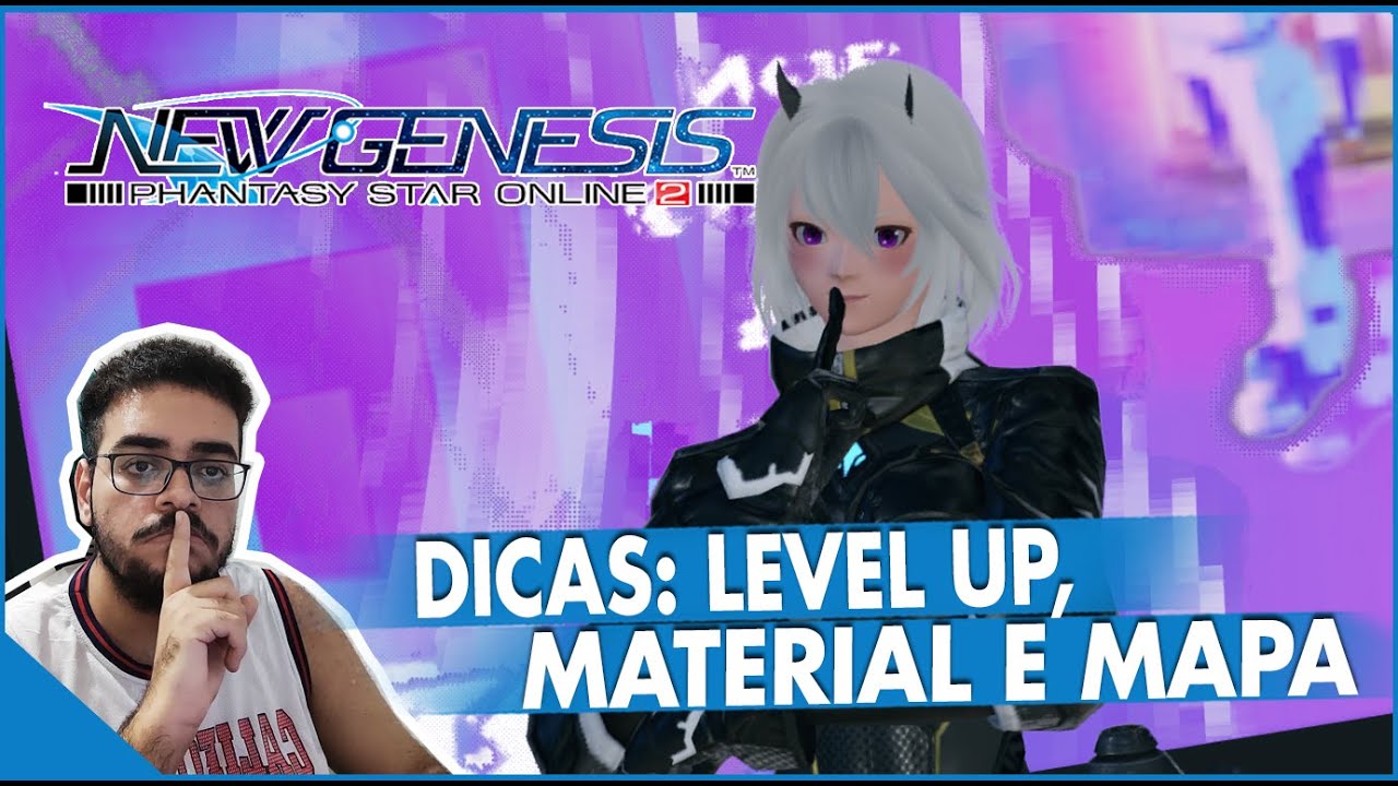 PSO2 New Genesis - Dicas: Level up, Material e Mapa - YouTube