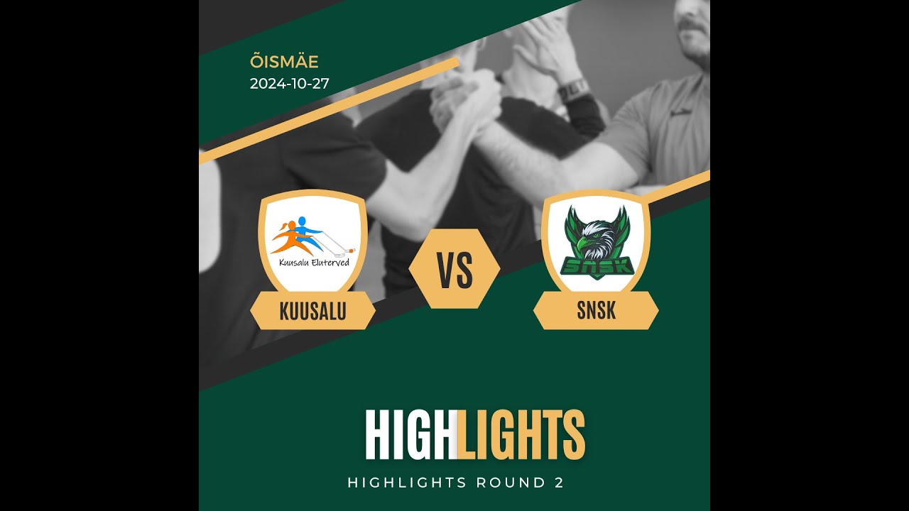 Highlights KUUSALU vs SNSK 2024-10-27 - YouTube