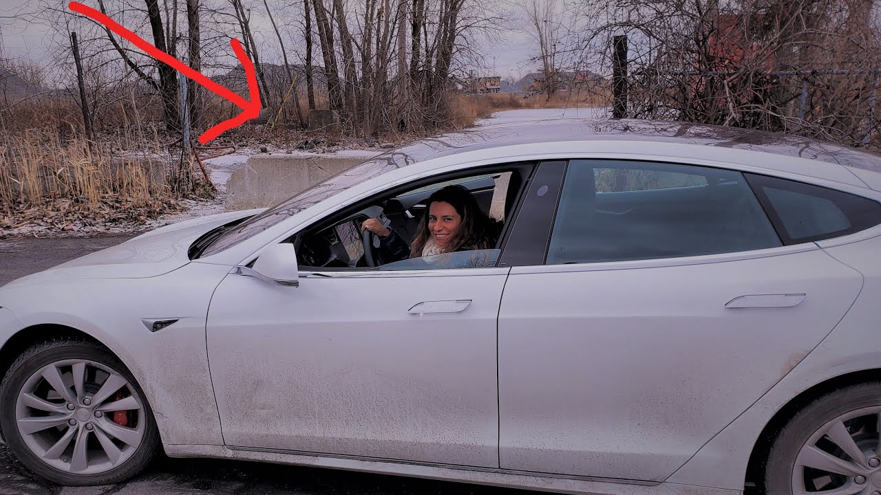 Model S and 3 REACTION (Girls can drive Tesla too?) - YouTube