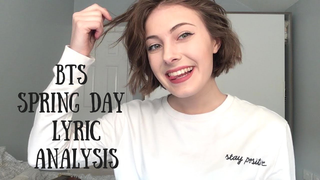 BTS - Spring Day LYRIC ANALYSIS - YouTube