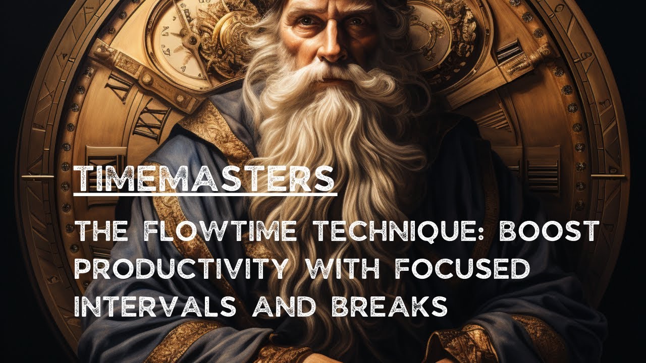 The Flowtime Technique Boost Productivity with Focused Intervals and ...