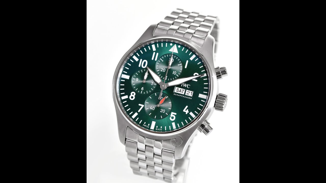 IWC Pilot´s watch Chronograph Ref. IW378006 FM16274 - YouTube