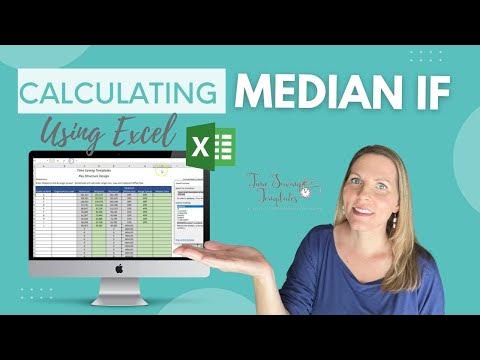 How to calculate Median in Excel, Median IF multiple criteria - YouTube