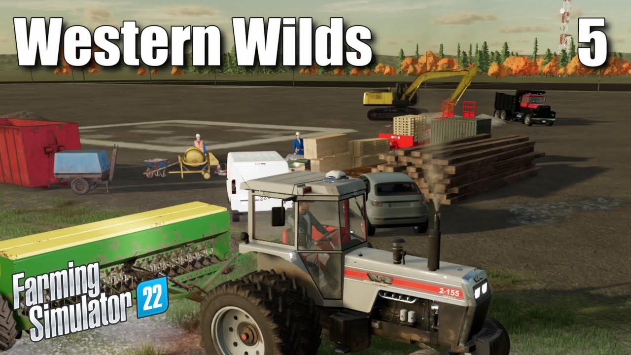 Time For Some Planting, House Framing, and a Hunting Trip | FS22 - YouTube