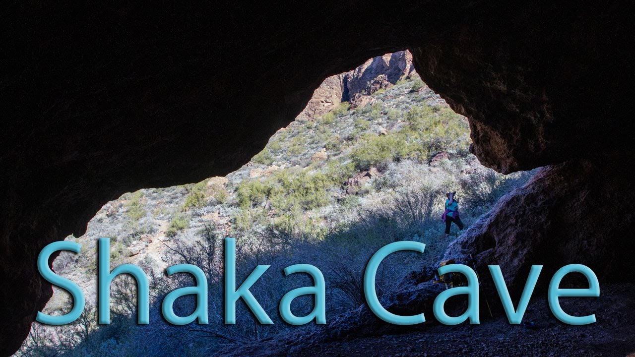 Shaka Cave - Superstition Mountains - YouTube