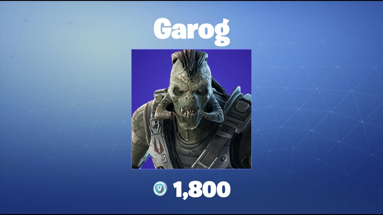 Garog | Fortnite Outfit/Skin - YouTube
