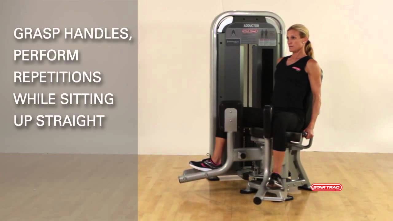 Star Trac Impact Strength® Adductor From Reflex-O - YouTube