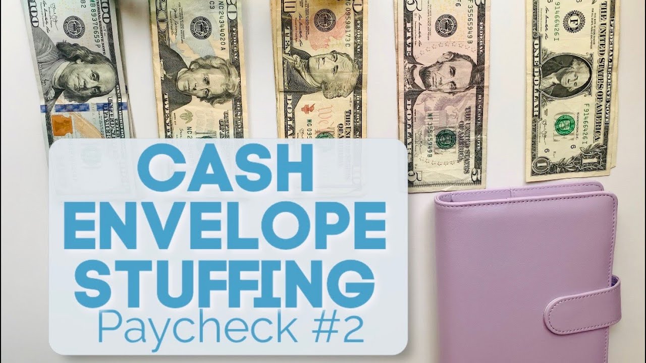 CASH ENVELOPE STUFFING | June 2020 Budget | Paycheck #2 | Budget With ...
