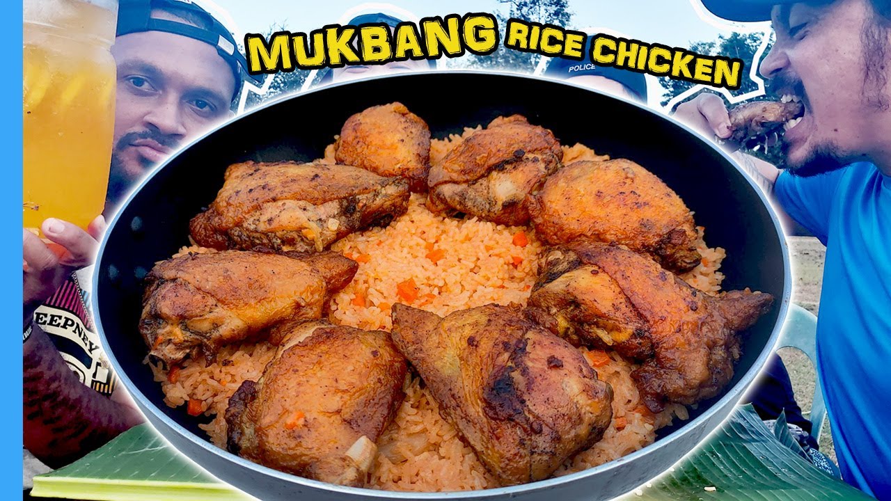 GAWIN ITO SA KANIN | RICE CHICKEN | MUKBANG - YouTube