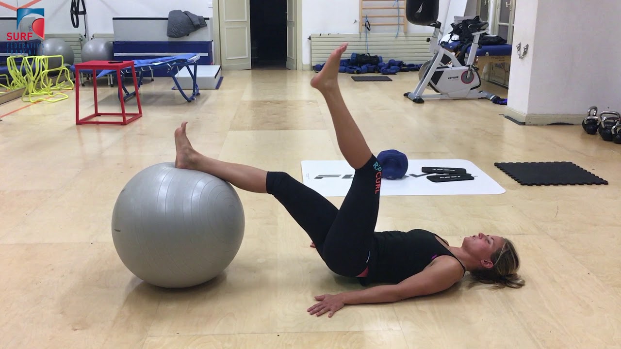 PREPARATION PHYSIQUE - EXERCICE 13 ISCHIO JAMBIERS - YouTube