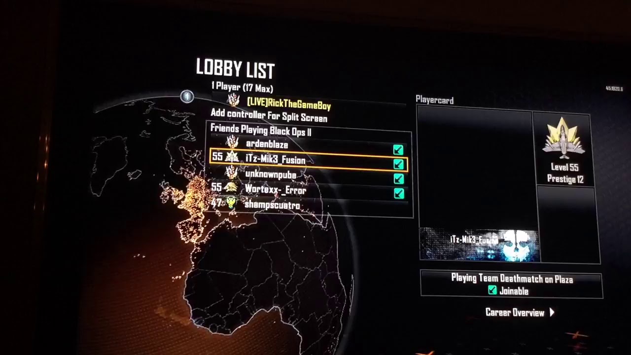 (PS3) GTAV/BO2 MODDED LOBBY!! (Infinite Ammo,God Mode,Prestige Etc ...