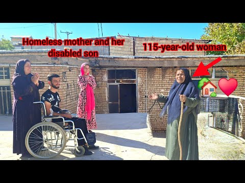 115 yaşında bir kadın, evsiz bir anneye ve engelli oğluna sığınak sağladı 🏡♥️