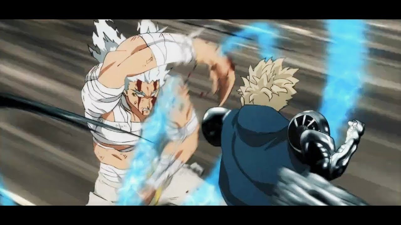 Garou vs Genos [HD AMV] Fight Back- ft. NEFFEX One punch man season 2 ...