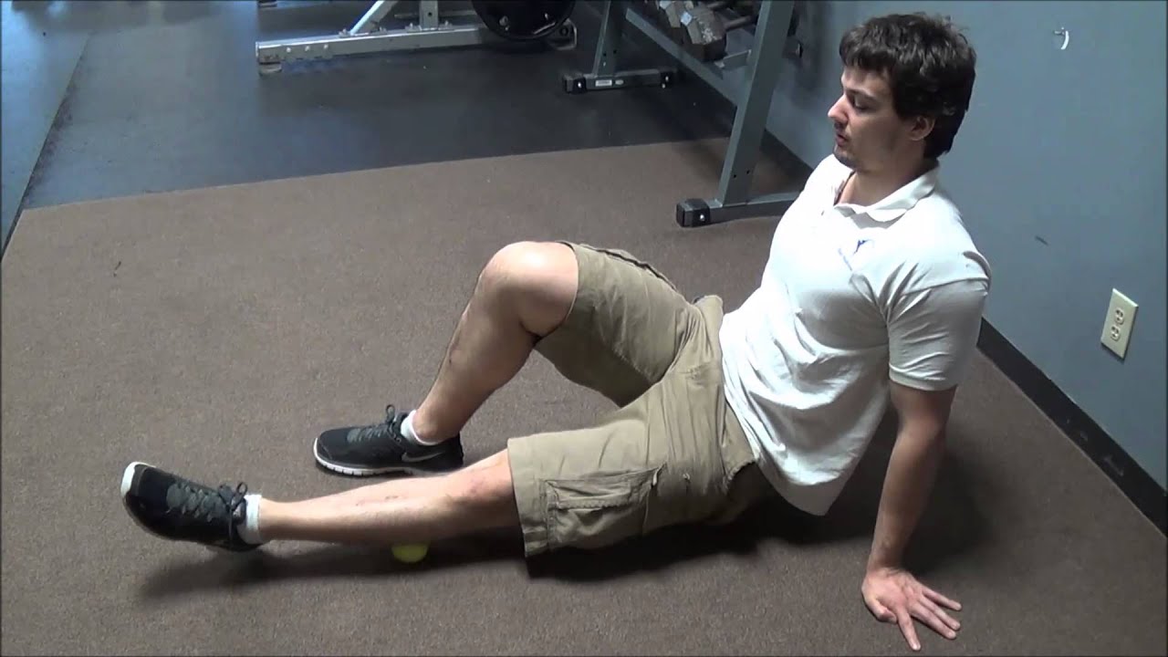 Tennis Ball SMR for lateral aspect of Calf - YouTube