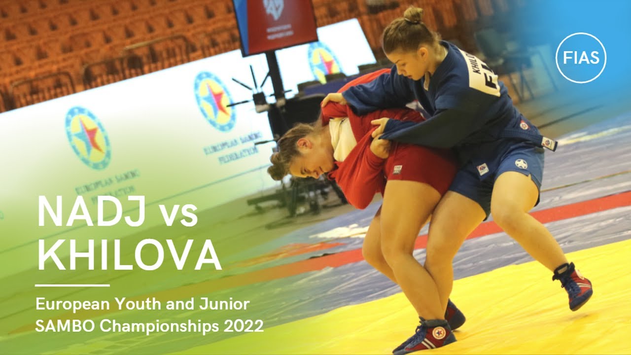 NADJ Katarina vs KHILOVA Milena. -65 kg. European Youth and Junior ...