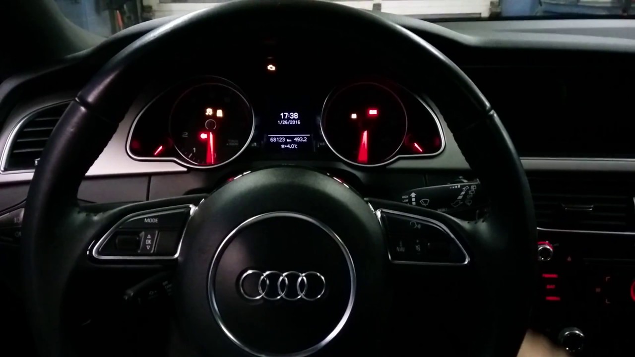 Audi a5 start - YouTube