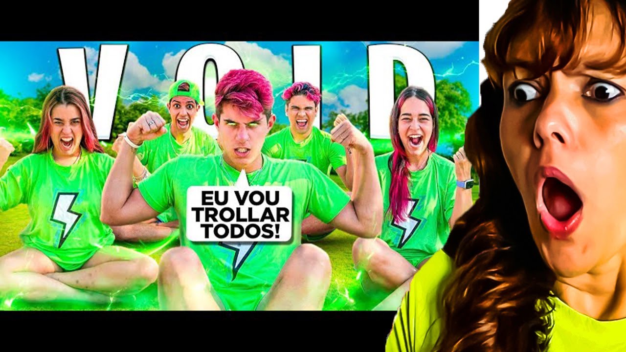 24 HORAS IMITANDO O VOID *Grupo dos Rosa- React - YouTube