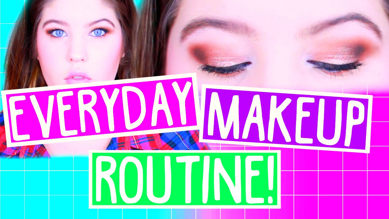 Everyday Makeup Routine / Tutorial 2016! - YouTube