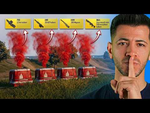 HER FİŞEKTEN 1 LOOT HAKKIM VAR! (4 FİŞEK ATTIK) Pubg mobile