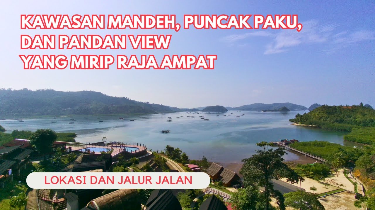 Kawasan Mandeh, Puncak Paku, dan Pandan View, mirip Raja Ampat ...